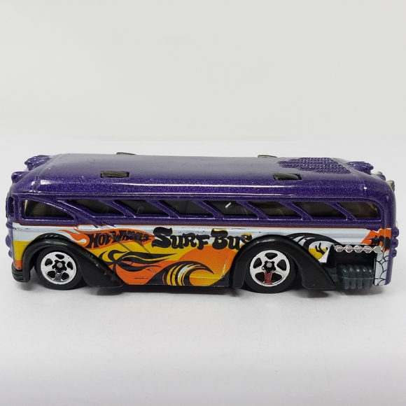 Toys | Hot Wheels Surfin School Bus Purple 200 Car Toy | Poshmark